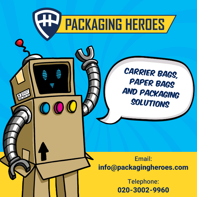 Packaging from Packaging Heroes, Carrier Bags, Paper Bags, Tissue Paper ...